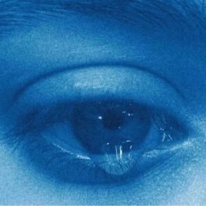 Blue discord PFP ideas dark neon cyberpunk baby blue cut
